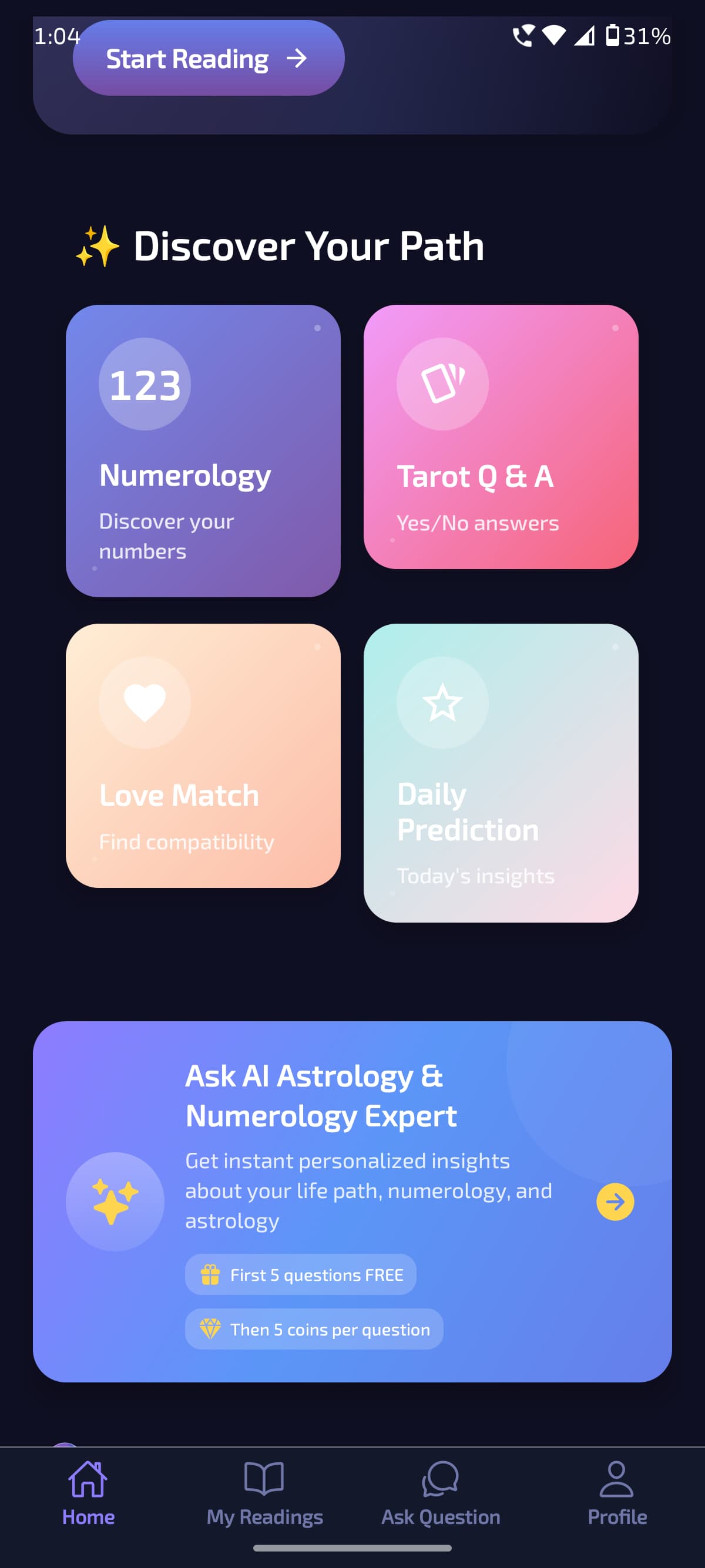 My DestinyArc — Best Astrology App & AI Astrologer | Tarot, Palmistry ...